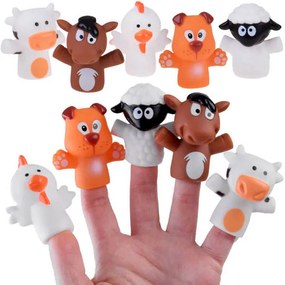 Farma zvířat Finger Puppets 5 ks Za4335