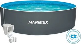 Bazén Orlando 3,05 x 0,91 m ŠEDÁ, bazén, fólie, skimmer Marimex 10303042