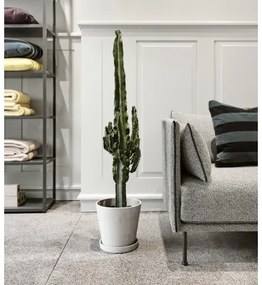 Květináč Flowerpot s podmiskou Grey XXL HAY