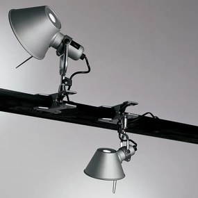 Artemide A0448W50 + 5 let záruka, přímý distributor Tolomeo pinza, hliníková lampa s klipem, 10W LED 2700K, 23 cm