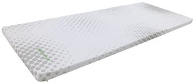 DREAMPUR Vrchní matrace (přistýlka) z latexové pěny DREAMPUR® Grey Dots 5 cm - 180x200 cm