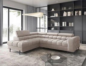 XXXLutz ROHOVÁ SEDAČKA, textil, béžová MID.YOU - Sedací soupravy - 00000L001201