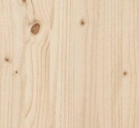 vidaXL Rám postele masivní dřevo 90 x 190 cm Single [810645] Barva: Hnědá