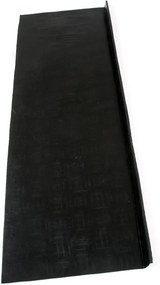 Gumová schodová rohož Criss Cross, FLOMAT - délka 25 cm, šířka 75 cm a výška 0,5 cm