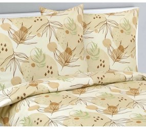 Bellatex Flanelové povlečení Podzim, 140 x 220 cm, 70 x 90 cm