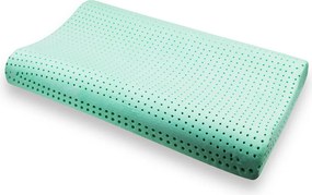 Perdormire přírodní polštář ideální pro spánek na zádech Bio Wave 72x42 cm + povlak na polštář zdarma