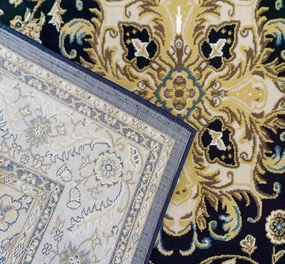 BE Koberec Shahrazad 4800 NAVY – námořnicky modrý, obdélníkový Rozměr: 60x100 cm