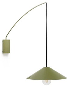 Zelené nástěnné svítidlo ø 35 cm Kally – Kave Home