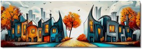 Obraz na plátně - Cestou do Coimbry FeelHappy.cz Velikost obrazu: 60 x 20 cm