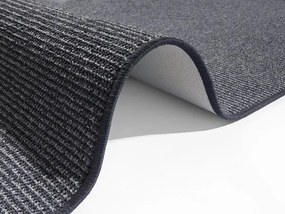 BT Carpet, Kusový koberec Bouclé 104435 Anthracite, 80x200, šedá, chodba / předsíň