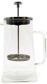 French press Leopold Vienna Otto, 800 ml – dvoustěnné sklo, extra jemné sítko, s odměrkou, elegantní design