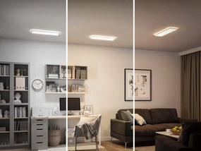 Paulmann 79927 Atria Shine, bílé stropní svítidlo s korónou s funkcí White Switch 22W LED 3000/4000/6500K, 58x20cm