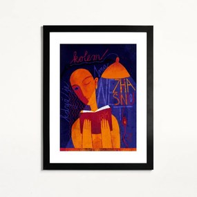 Magda Andresová | Nezhasnout Rám: Černý, Velikost: 70 x 50 cm