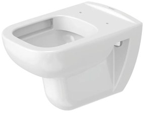 Duravit 25700920002 - Závěsné Rimless WC D-CODE keramika/lesklá bílá