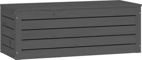 vidaXL Úložný box 89x36,5x33 cm masivní borové dřevo [823621] Barva: Černá