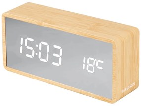 Designové LED hodiny - budík 5879WD Karlsson 15cm