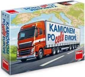 DINO Společenská hra Kamionem po celé Evropě / od 10 let