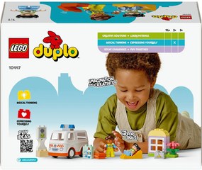 LEGO DUPLO Auto sanitka a řidič 10447 STAVEBNICE 2210447