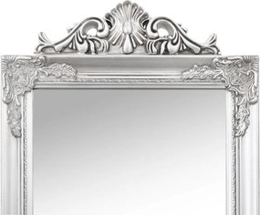 vidaXL Volně stojící zrcadlo 40 x 160 cm [351522] Barva: Bílá