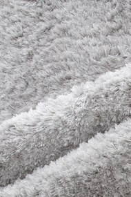 Obdélníkový koberec Natta, stříbrný, 290x200