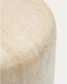 Betonový kulatý zahradní stolek ø 60 cm Drasi – Kave Home