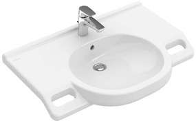 Villeroy & Boch ViCare - Umyvadlo Vita 80x55 cm, s přepadem, otvor pro baterii, alpská bílá 41208001