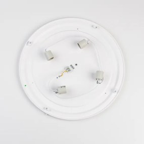 BRILAGI - Koupelnové stropní svítidlo POOL 4xE27/15W/230V pr. 50 cm IP54 černá