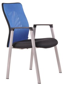 Office Pro Jednací židle CALYPSO MEETING Barva opěráku: 14A11 modrá