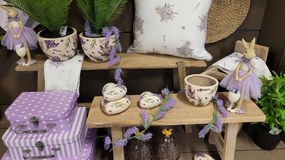 Kuchyňský froté ručník s levandulemi Lavander Garden - 40*66 cm