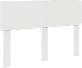 Postel s úložným prostorem Bílá 160 x 200 cm Kompozitní dřevo 3412255