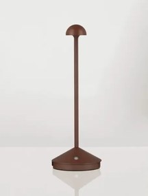 Venkovní stolní lampa Lumo hnědá