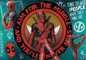 Trefl - Puzzle - Premium Plus: Deadpool / 1000 dílků / 68.3 x 48 cm /