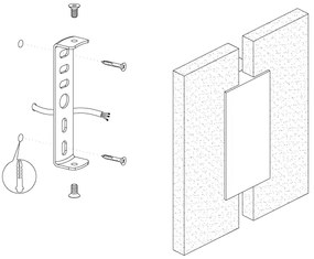 Eglo 96043 - LED nástěnné svítidlo METRASS 2 2xLED/4,5W/230V