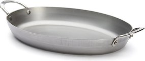 Ocelová oválná pánev de Buyer MINERAL B D.36cm