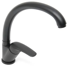 Dřezová baterie Ceramia S-Line Pro s otočným ramínkem černá matná SIKOBSLPRO281C