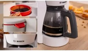 Bosch TKA2M111 bílá / Kávovar na překapávanou kávu / 1200W / 1.25