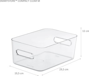 SMARTSTORE Organizér CompactClear, 5,3l (M), 29,5 x 19,5 x 12 cm