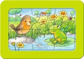 Ravensburger Malá zahradní zvířata / 3x6 dílků / od 2 let
