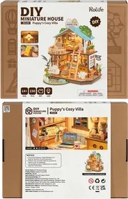 RoboTime miniatura domečku Domeček pro štěňátka / od 14 let