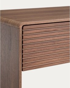 Komoda v dekoru ořechu v tmavě přírodní barvě 120x81x35 cm Norlen – Kave Home