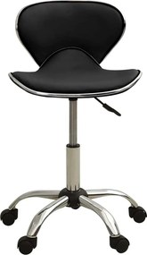 vidaXL Kancelářská židle umělá kůže [3088626] Barva: Černá