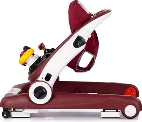 CHIPOLINO Chodítko interaktivní Little Explorer 4v1 Red / do 12 kg / o