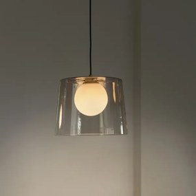 Ideal Lux - LED Lustr na lanku FADE 1xG9/3W/230V pr. 27,3 cm zlatá/kouřová