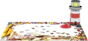 EUROGRAPHICS Puzzle v plechové krabičce Maják / 550 dílků / 48 × 33 cm