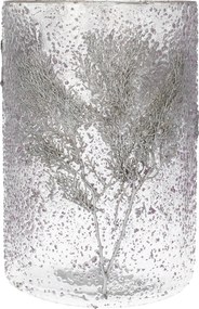 Svícen Twig II ⌀20cm silver
