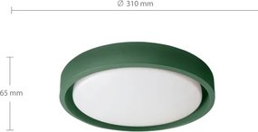Brilagi - LED Stropní svítidlo MATTEO LED/24W/230V pr. 31 cm zelená