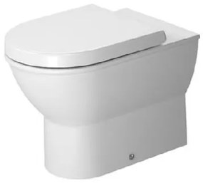 Duravit Darling New - Stojící WC, zadní odpad, s WonderGliss, alpská bílá 21390900001