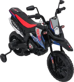 Elektrická motorka Aprilia RX modrá