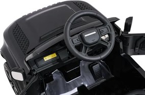 Elektrické autíčko Land Rover Defender černé
