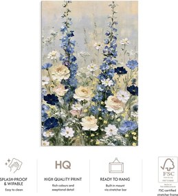 Tištěný obraz na plátně 60x80 cm Blue Meadow – Styler